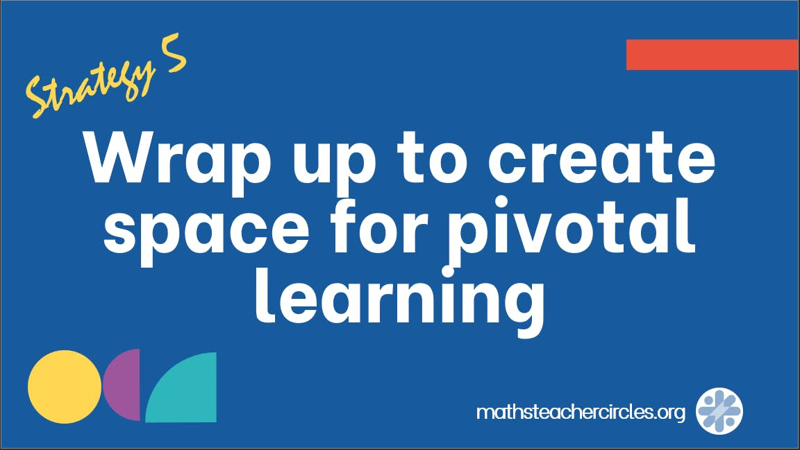 5 Strategies For Successful Problem Solving Maths Teacher Circles 3482